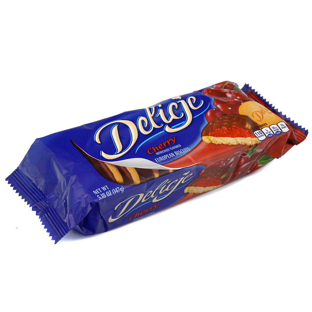 Delicje Cherry Flavored Cookies – Europa Foods