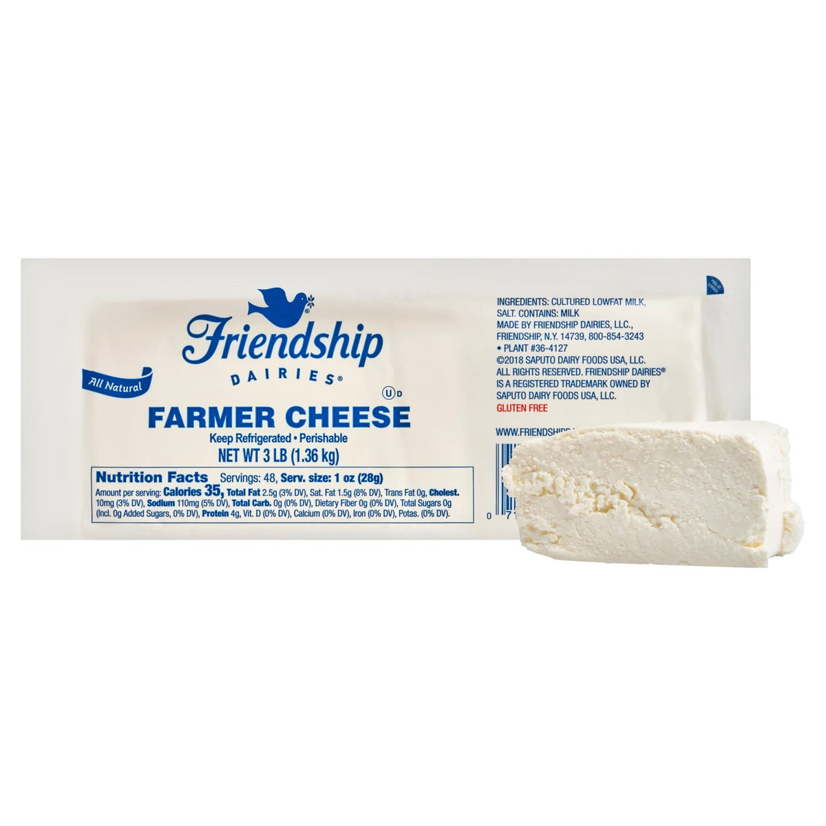 Farmers Cheese – Europa Foods
