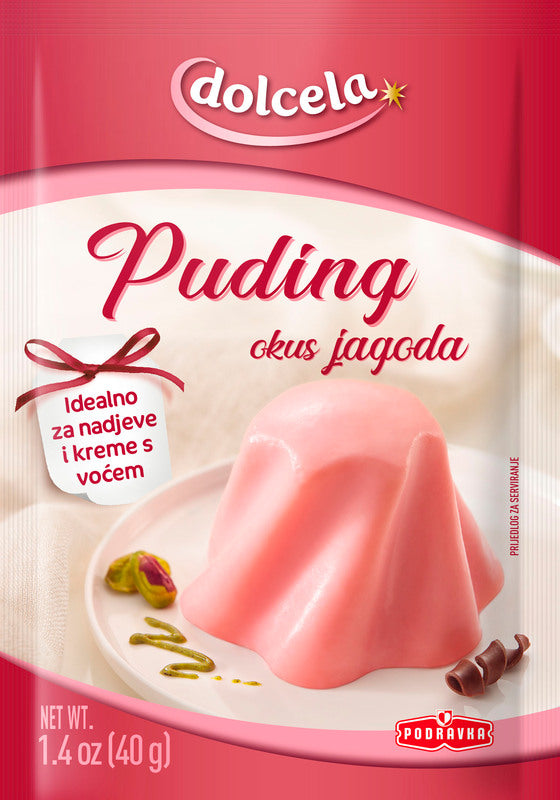 Pudding Mix Strawberry Flavored – Europa Foods